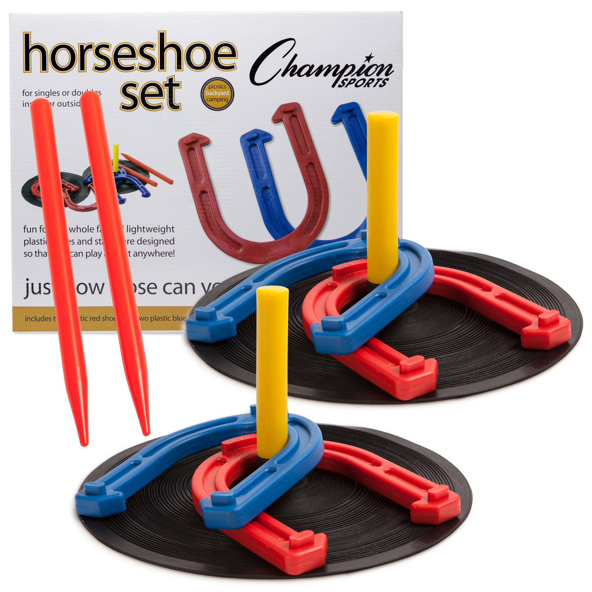 Champion Sports Recreational Horseshoe Set – League Outfitters