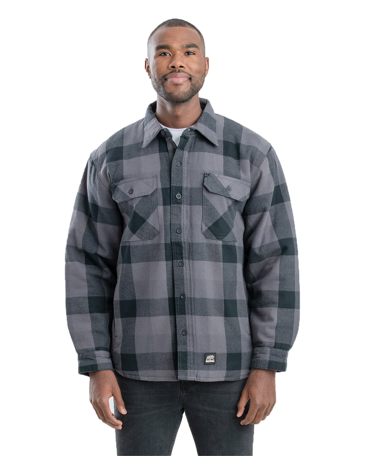 Berne Men's Timber Flannel Shirt Jacket – League Outfitters