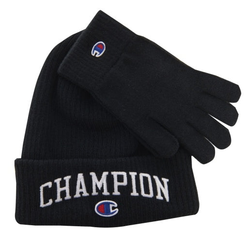Champion Capital Beanie & Glove Set – League Outfitters