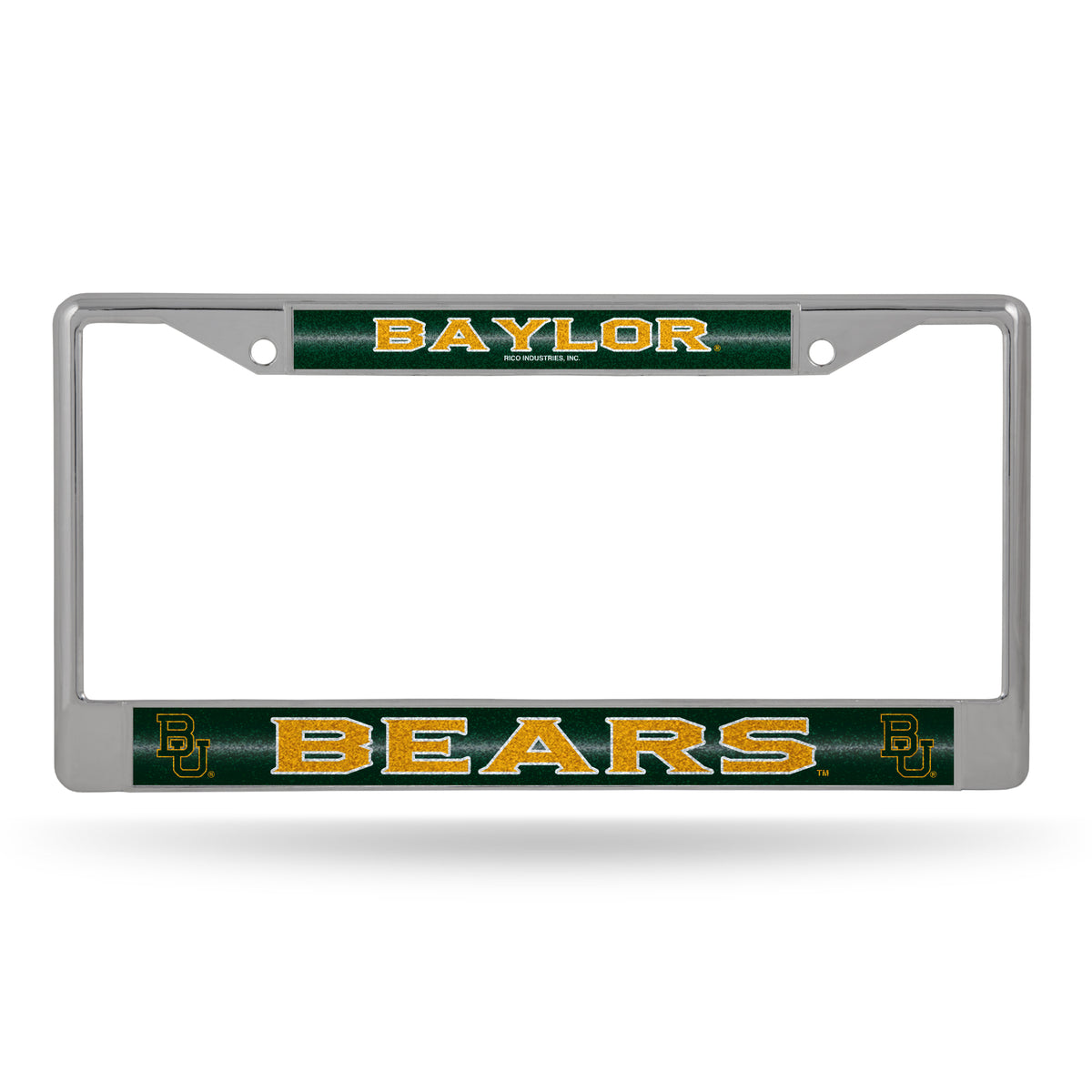 NCAA Baylor Bears Chrome Glitter License Plate Frame – League Outfitters