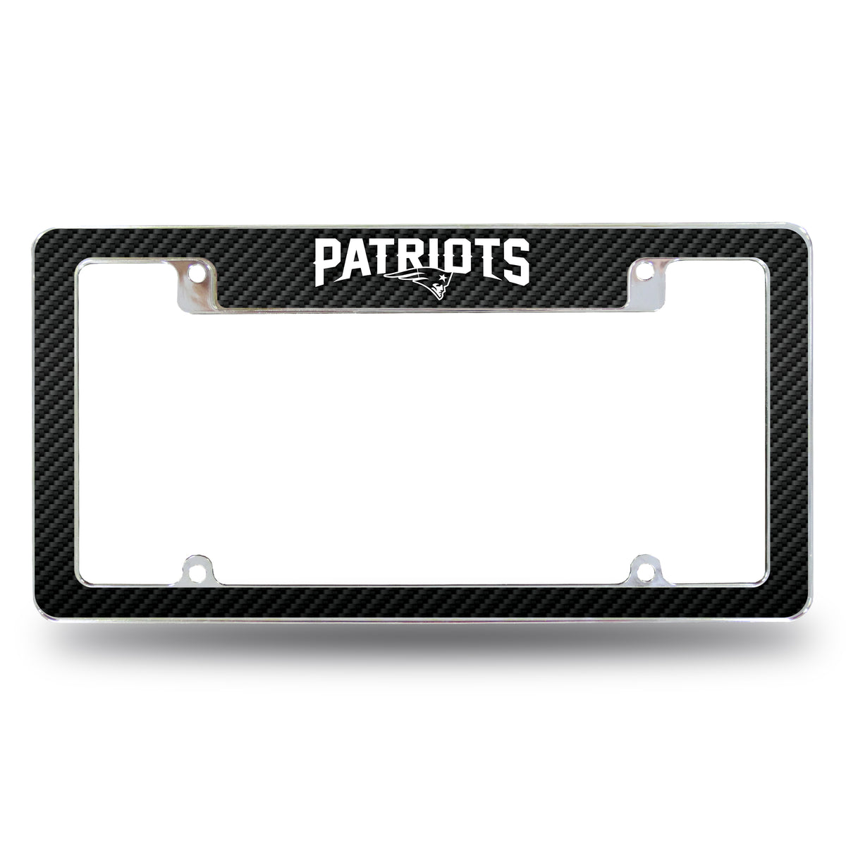 NFL New England Patriots All Over Chrome License Plate Frame – League ...