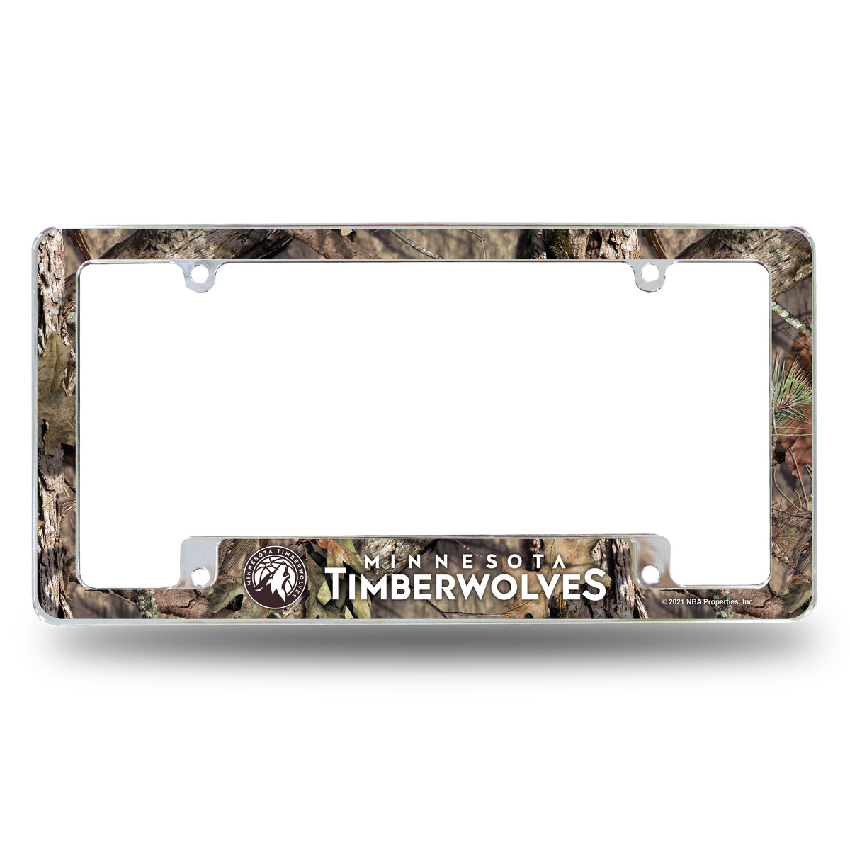 NBA Minnesota Timberwolves All Over Chrome License Plate Frame – League ...
