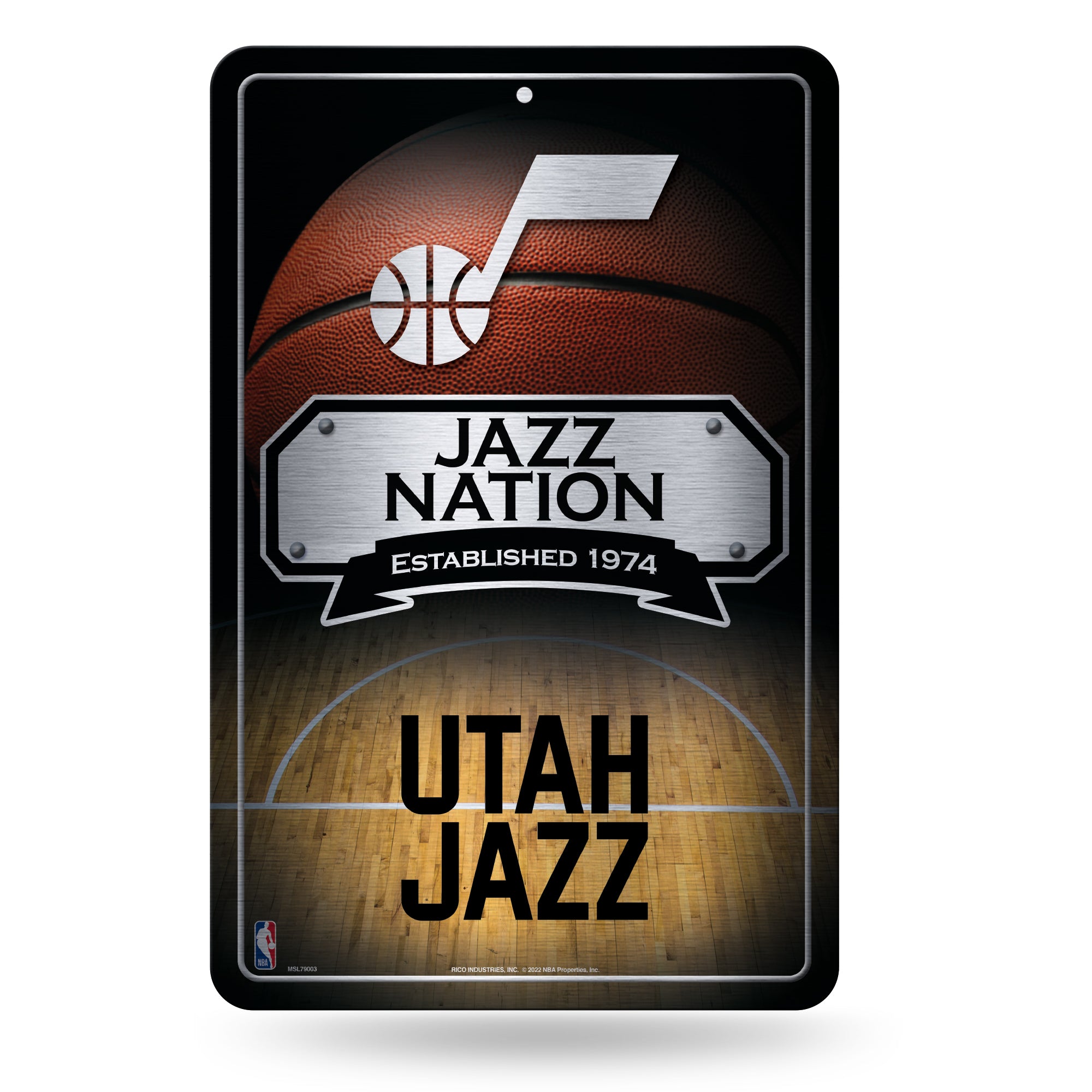 NBA Utah Jazz Large Metal Sign – League Outfitters
