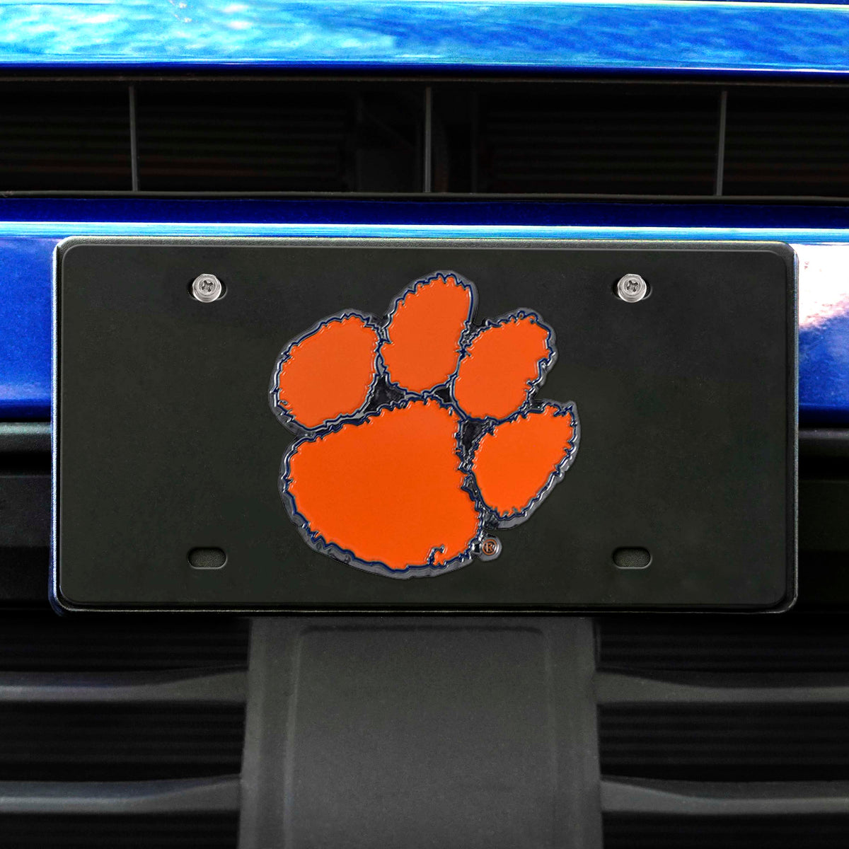 Fanmats Clemson Tigers 3D Black License Plate – League Outfitters