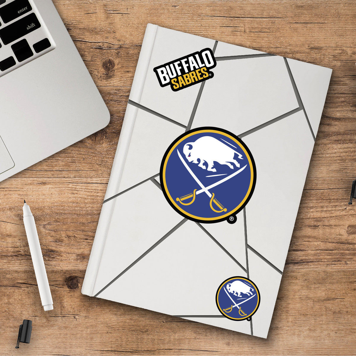 Fanmats Buffalo Sabres 3 Piece Decal Sticker Set – League Outfitters