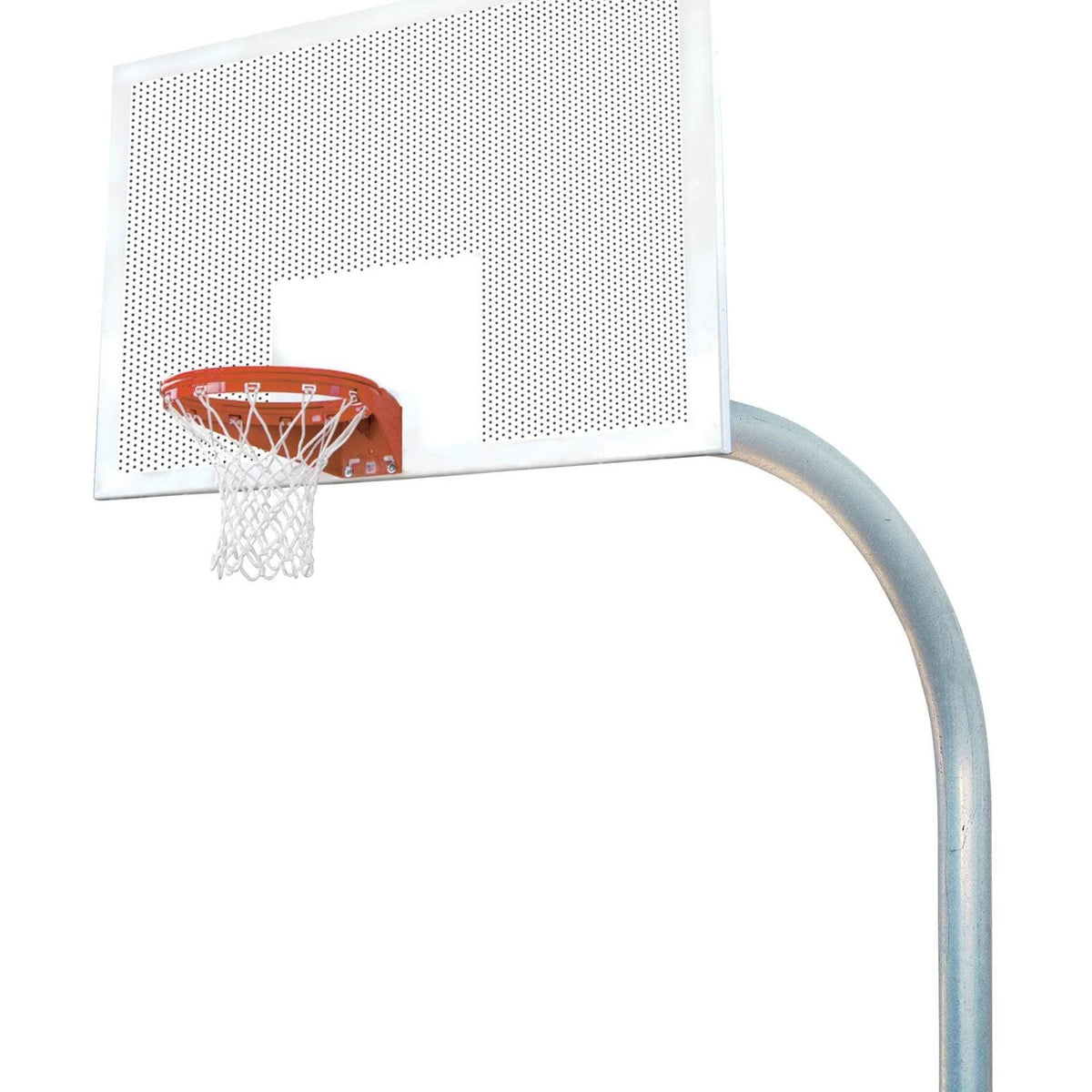 Bison 5-9/16" Mega Duty 42" x 72" Perforated Steel Playground Basketba ...