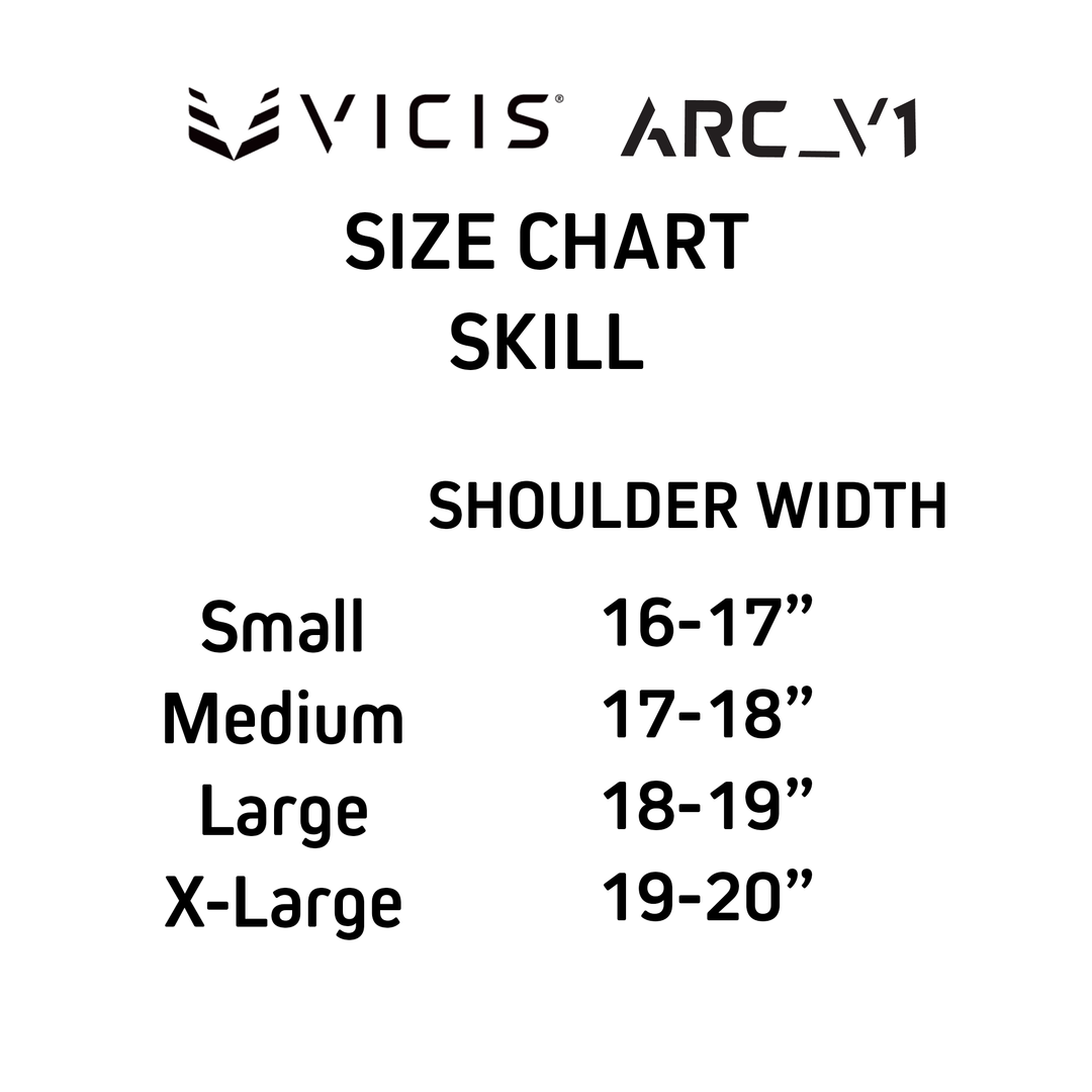 Vicis Arc_V1 Adult Skill Shoulder Pads - QB, WR, DB, K/P – League Outfitters