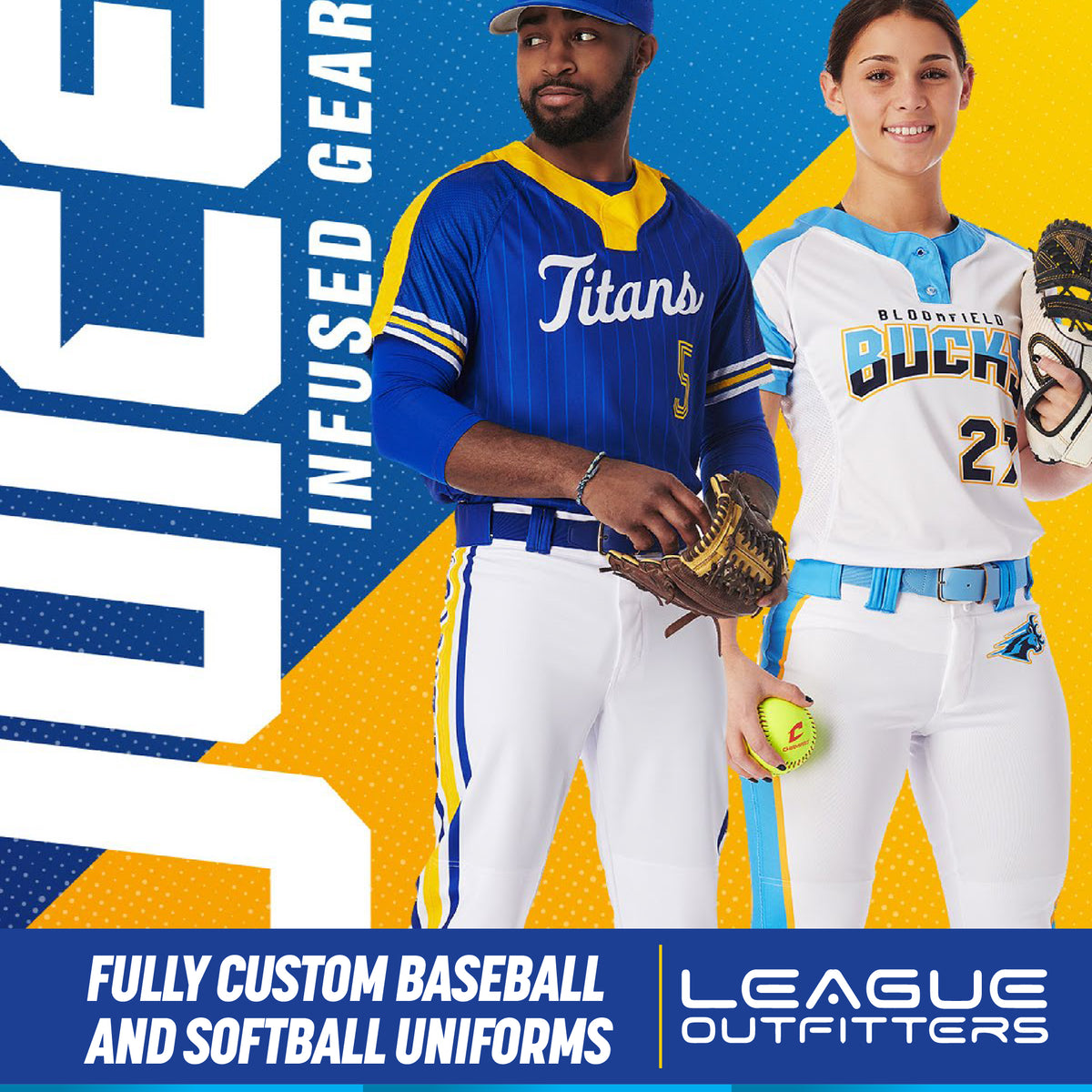 Custom Baseball Uniforms – League Outfitters