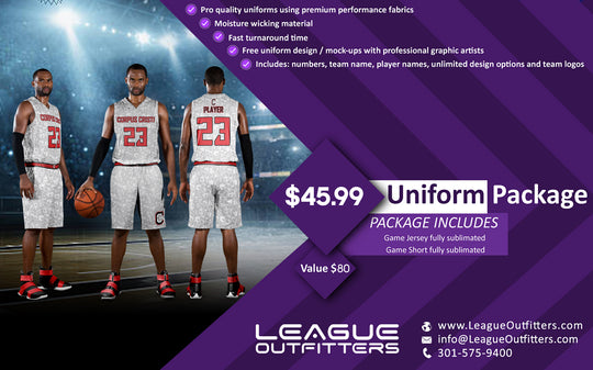 Custom Basketball Uniform Packages – League Outfitters
