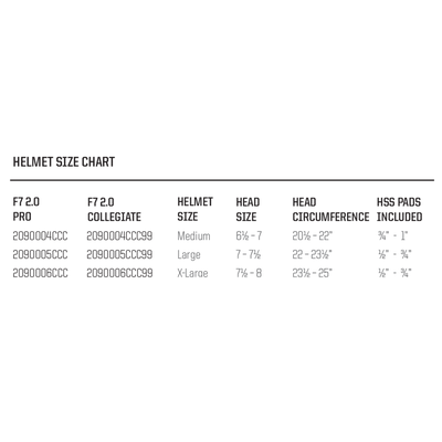 Schutt F7 2.0 Adult Football Helmet - 2024 – League Outfitters