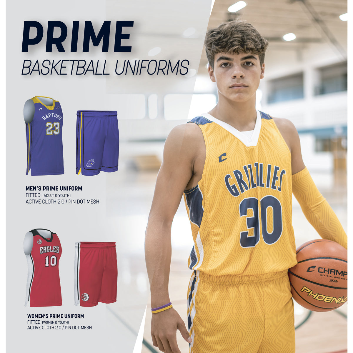Prime Basketball Uniform Package – League Outfitters