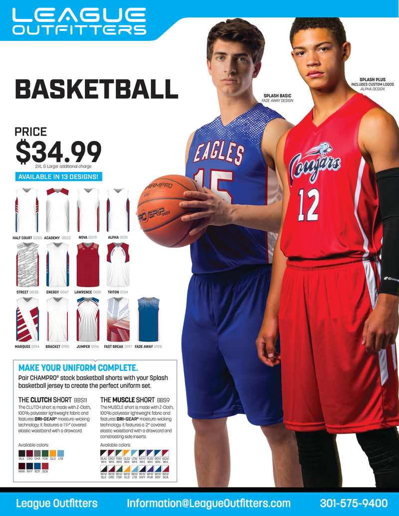 Splash Basketball Uniform Package – League Outfitters